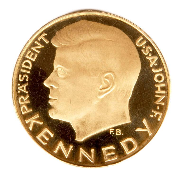 John F. Kennedy Memorial Medal – Works – The John F. Kennedy Presidential Library & Museum